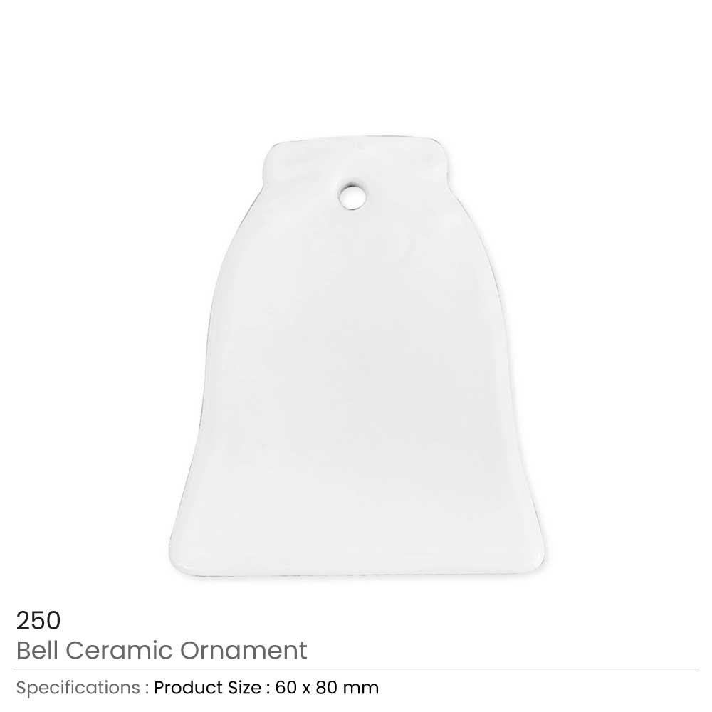 Bell Shape Decorative Ceramics | Promotional Gifts, Customised Gifts ...
