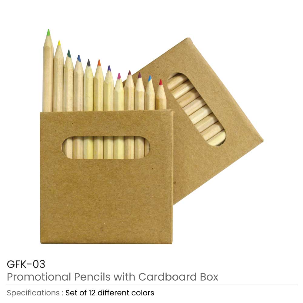 Colored Pencils Pack | Promotional Gifts, Customised Gifts, Uniforms ...