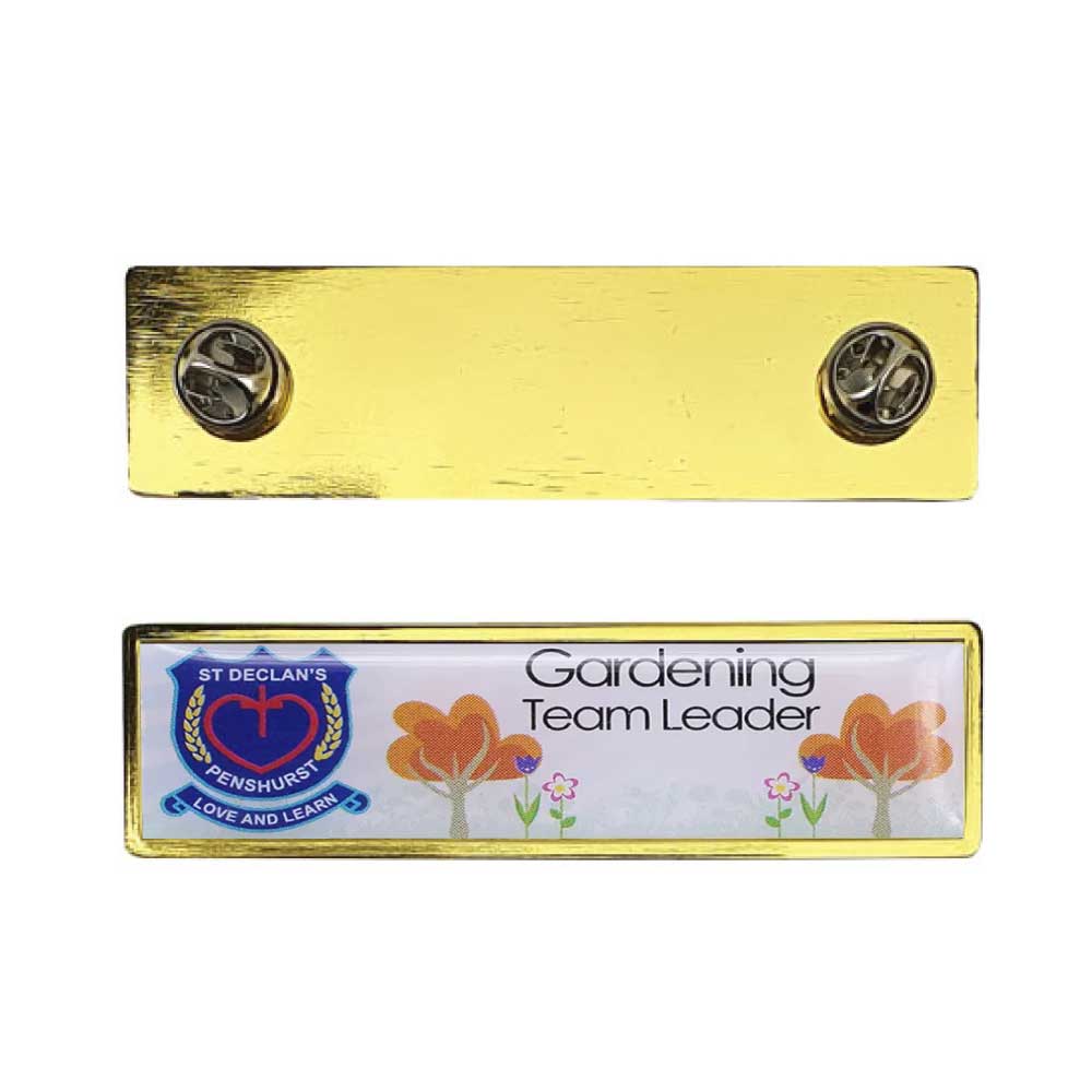 Gold Pin Badges | Promotional Gifts, Customised Gifts, Uniforms, Luxury ...