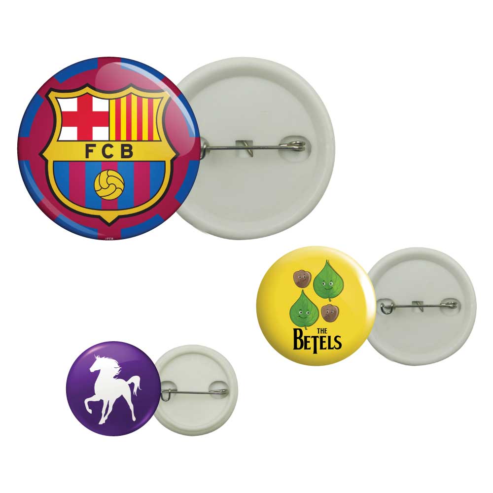 Plastic Button Badges | Promotional Gifts, Customised Gifts, Uniforms ...