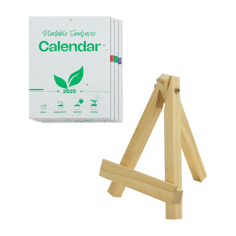2025 Table Calendars with Plantable Seeds | Promotional Gifts ...