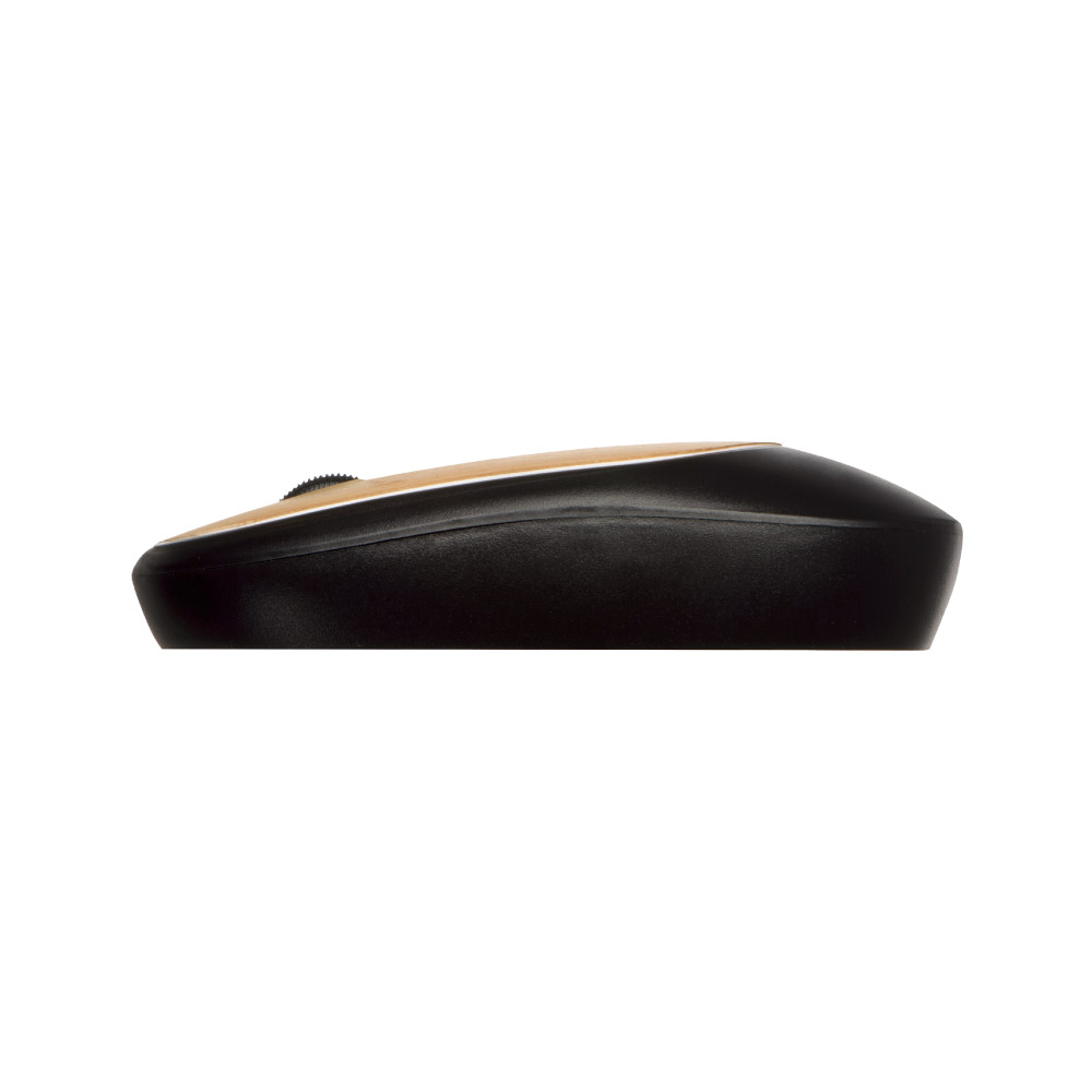 Bamboo Wireless Mouse in Black Color | Promotional Gifts, Customised ...